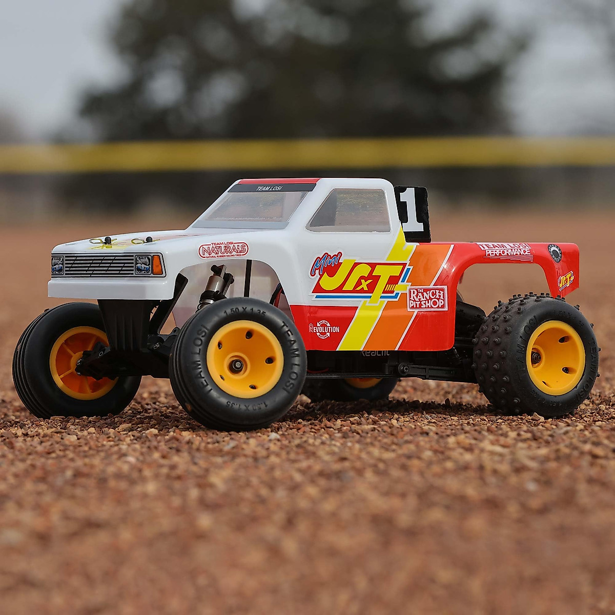 Losi RC Truck 1/16 Mini JRXT Brushed 2 Wheel Drive Limited Edition Racing Monster Truck Ready-to-Run Battery and Charger Included LOS01021 Trucks Electric RTR Other