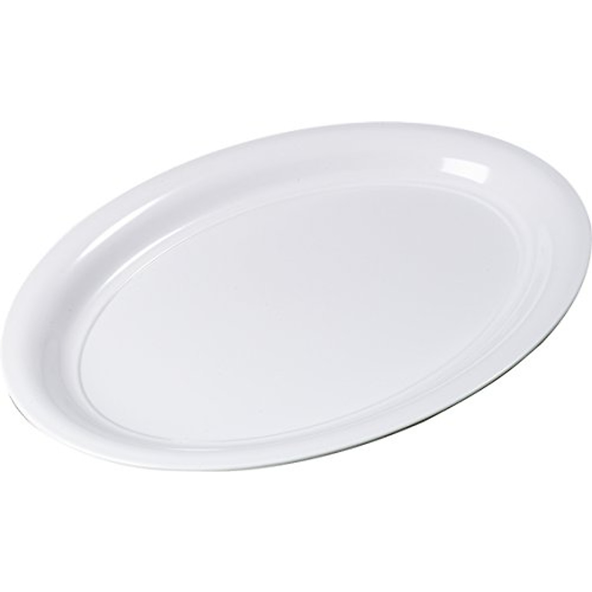 Carlisle FoodService Products Displayware Plastic Catering Platter 21" x 15" White