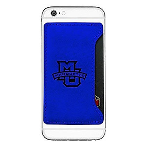 Cell Phone Card Holder Wallet - Marquette Golden Eagles