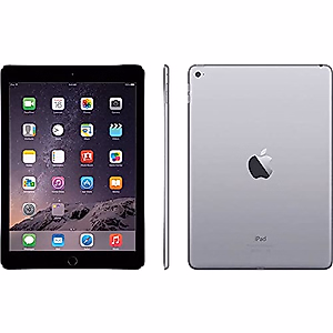 Apple MGL12LL/A iPad Air 2 Gray 9.7-Inch Retina Display, 16GB, Wi-Fi (Renewed)