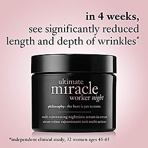 philosophy ultimate miracle worker night moisturizer, 2 Fl. Oz.