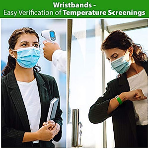 Heavier Tyvek Wristbands 7.5 Mil – Goldistock "Top 20" 200 Ct. Variety Pack- ¾” Arm Bands - 20 Unique Colors in All - Paper-Like Party Armbands - Wrist Bands for Upgrading Your Event