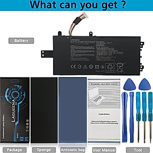 LAQUEENA C31N1522 Laptop Battery Compatible with ASUS Q553U N593UB N593UB-1A Series C31PMC6 0b200-01880000 11.4V 45Wh
