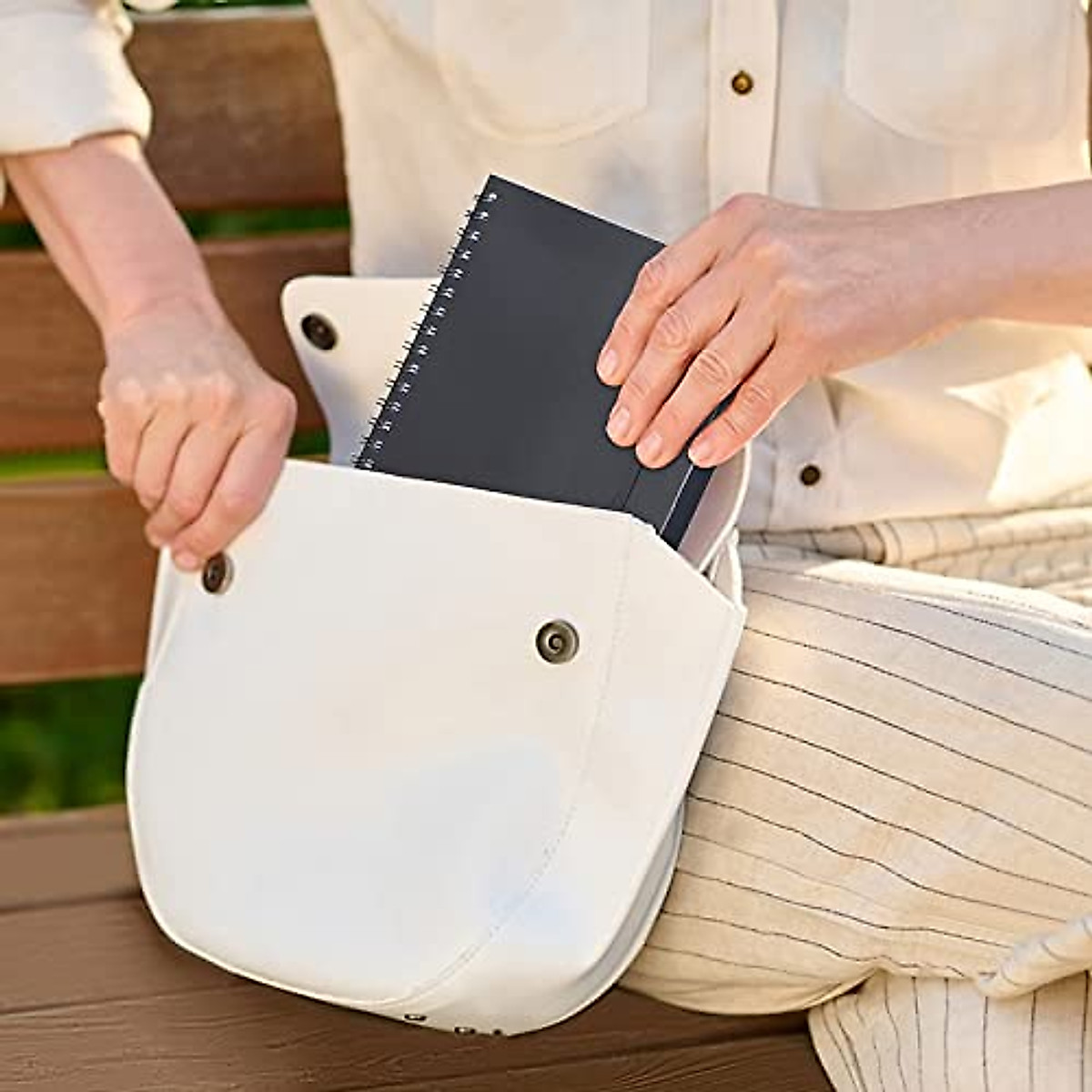 2024 Planner - Weekly Planner 2024 from January 2024 to December 2024, 5" x 8" Planner with Year Plan, Monthly Tabs, Monthly Expense & Notes, Inner Pocket, 100GSM Paper