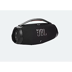JBL Boombox 3 Portable Bluetooth Speaker (Black) with Extended Protection