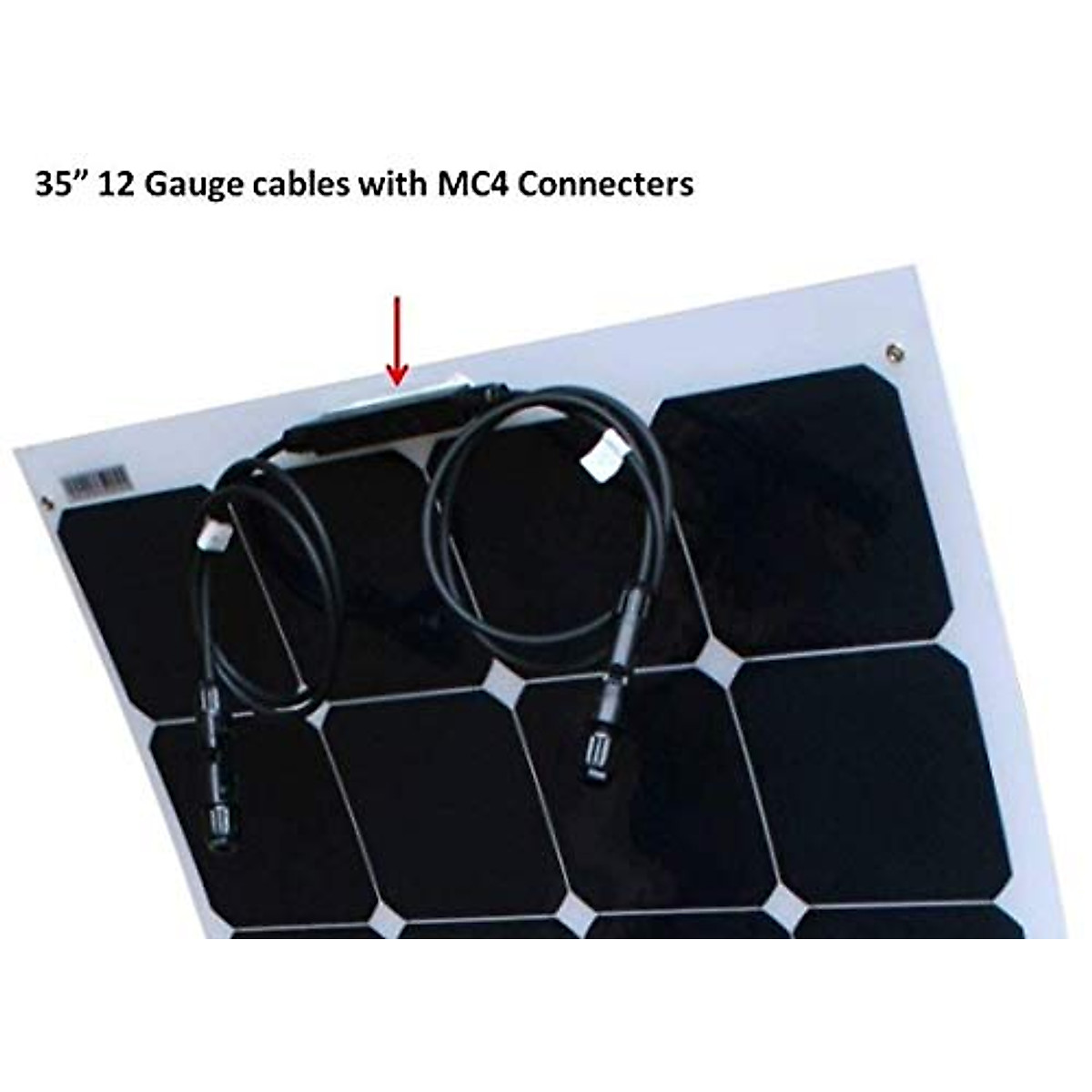 Solar Cynergy 120watt 12volt Monocrystalline Flexible-Bendable Solar Panel
