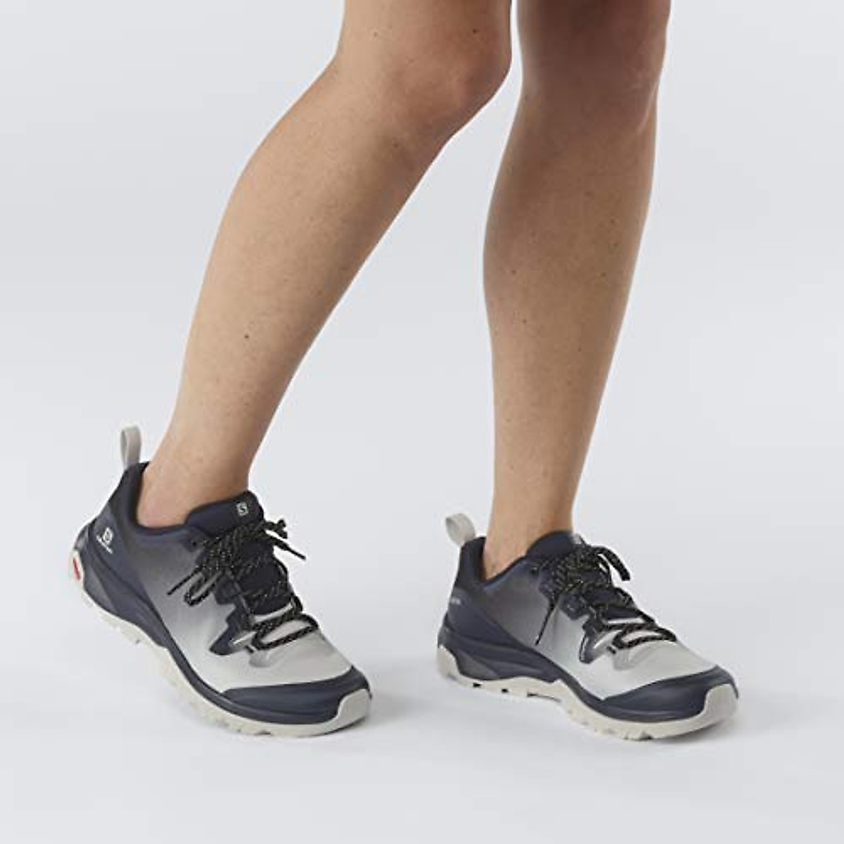 Salomon VAYA Hiking Shoes for Women, Lunar Rock/Night Sky/Lunar Rock, 5.5