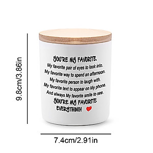 Gifts for Her Funny Unique Romantic I Love You Valentines Day Anniversary Christmas Birthday Gifts for Girlfriend Wife Novelty Lavender Scented Soy Candle