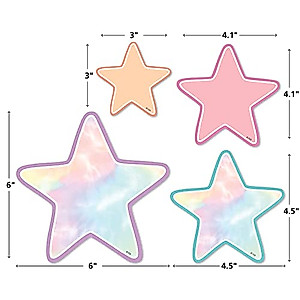 Teacher Created Resources Pastel Pop Stars Accents - Assorted Sizes