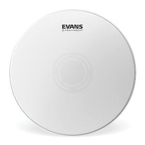 Evans Heavyweight Coated Drumhead - Coated Snare Drum Head - Reverse Dot for Durability, Focus, Attack - 2 Plies of Film - 14 Inch