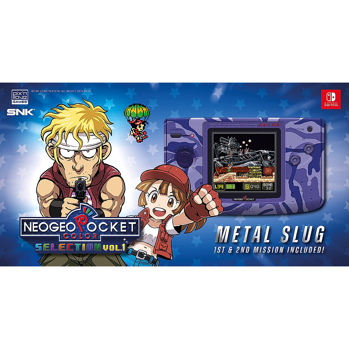 Neogeo Pocket Color Selection Vol 1 (Nintendo Switch)