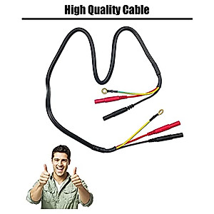 Qnbes Generator Parallel Cables Compatible with Honda EU2200i EU 2200IC Companion EU1000i EU3000 Handi EU3000is Fit for Honda 08E93-HPK123HI for iPower SUA 2000 iV