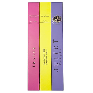 META-BOSEM Purple/Yellow/Pink Travel Size Fragrance for Women, Eau de Toilette Natural Spray, Wonderful Gift, Daytime and Casual Use, for all Skin Types, total 3.4 Fluid Ounce/105 Ml (Pack of 3)