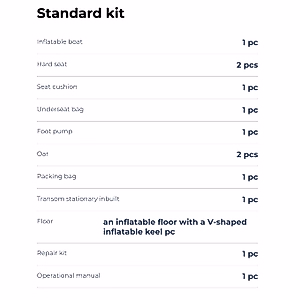 Yukona Inflatable Boat 410 Air Tank Grey+Dark Grey