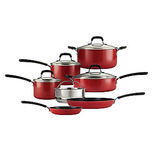 Tramontina Cookware Set 11-Piece (Red) 80156/084DS
