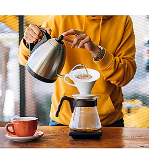 Toncoo 5.5-Inch Premium Food Filter Strainer, 200 Mesh Food Grade Filter Mesh, Tritan BPA Free Strainer Compatible with 5 Inch Kitchen Funnels, Ideal for Filtering Coffee, Juice, Oils, Wine, Soy Milk