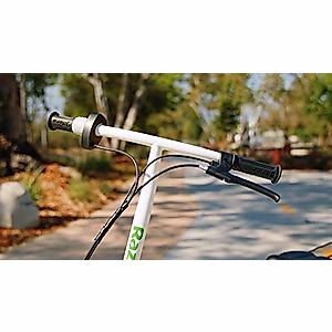 EcoSmart Metro Electric Scooter – Padded Seat, Wide Bamboo Deck, 16" Air-Filled Tires, 500w High-Torque Motor, Up to 18 mph, 12-Mile Range, Rear-Wheel Drive