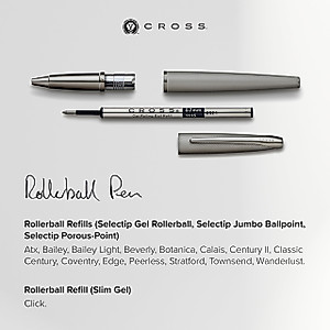 Cross Selectip Gel Rollerball Pen Refill - Blue - Dual Pack