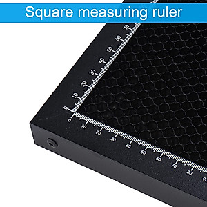 Simhevn Honeycomb Working Table 400x400x22mm(15.75 x 15.75x0.87''), Laser Cutting Honeycomb Laser Bed for CO2 or Diode Laser Engraver Cutting Machine, Laser Engraver Accessories, Smooth Edge Cutting
