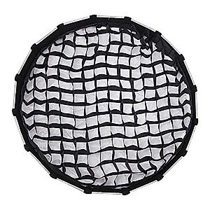 Aputure Light Dome II Studio Reflector Softbox Bowens Mount with Diffuser Cloth Honeycomb Grid Gel Holder Carry Bag 120T 120D 120D II 300D 300D II LED Video Light