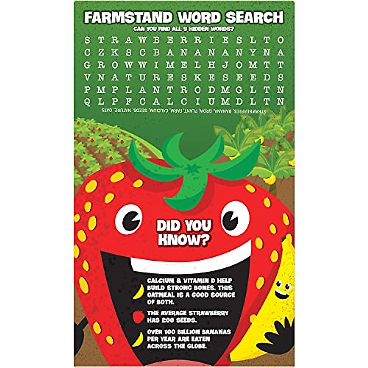 Quaker Kids Instant Oatmeal, Strawberry Banana, 6 Packets (Packaging May Vary)