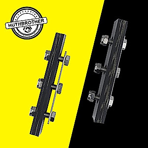 Huthbrother Snow Blower Impeller Modification Kit - 3/8" 4-Blade Universal, for Modifies 2-Stage Machine (4)