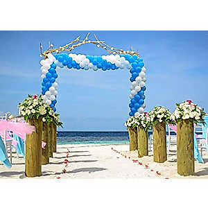 Balloon Strip Tape 50Ft Long to Make Arch Garland Steamer for Birthday Wedding Baby shower Party Decorations