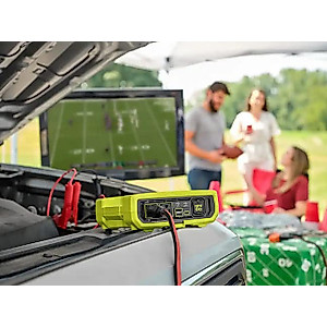 RYOBI ONE+ 18V 800-Watt Max 12V Automotive Power Inverter with Dual USB Ports - RYi8030AVNM