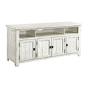 Martin Svensson Home Nantucket 65" TV Stand, Antique White