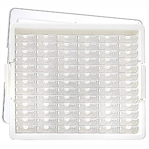 Bead Storage Solutions 45 Piece Assorted Craft Supplies Organizer & Elizabeth Ward Bead Storage Solutions 82 Piece Tiny Craft Supplies Organizer