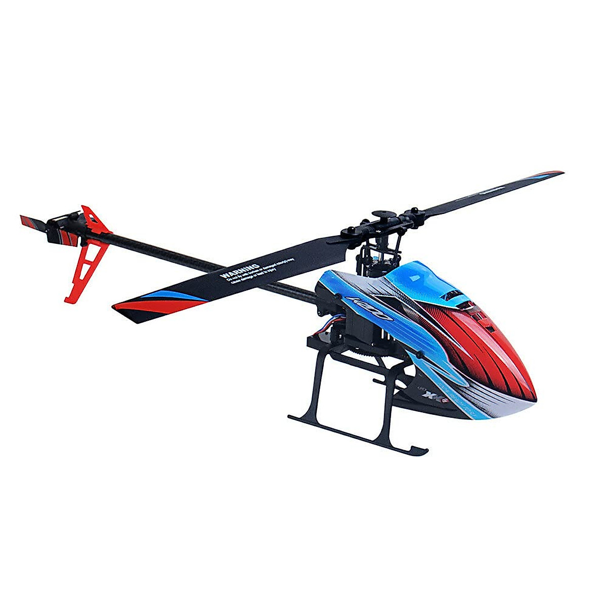 WLtoys XK K200 4CH 6-Axis Gyro Altitude Hold Optical Flow Localization Flybarless RC Helicopter RTF (with 1 Battery)