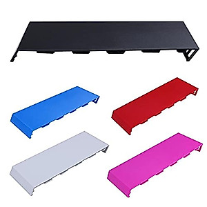 Davitu Electronics Video Games Replacement Parts & Accessories - HDD Bay Cover HDD Hard Disc Drive Cover Case for Play Station 4 PS4 Faceplate CUH-1100/1200 M5TD - (Color: Red)