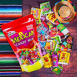 RICO RICO Mexican Candy 50 pcs - Dulces Mexicanos Surtidos, Mexican Snacks, Mexican Candies, Sweet and Spicy Candy Assortment Mix by RICO RICO