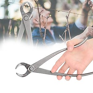 Bonsai Cutter, Knob Cutter Bonsai Tools Round Edge Cutter, Stainless Steel Bonsai Tree Knob Cutter Concave Cutter Bonsai Cutting Tool for Garden