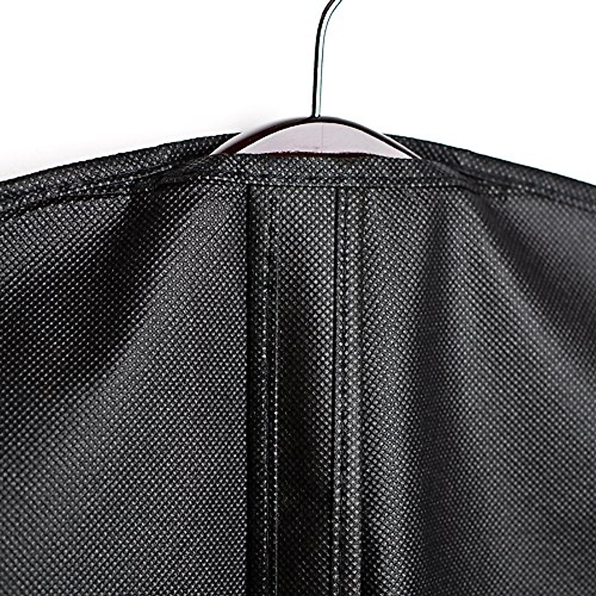 Fu Global Garment Bag Covers for Luggage, Dresses, Linens, Storage or Travel 42" Suit Bag with Clear Window Pack of 5