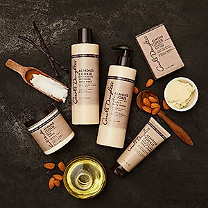 Carol’s Daughter Almond Cookie Body Gift Set For Dry Skin, Blended with Almond Oil, Contains Sulfate Free Body Wash, Hand Cream, and Body Lotion, Paraben Free