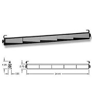 5 Panel Universal Wink Mirror For Golf Carts Fits EZGO, Club Cars and Yamaha Black