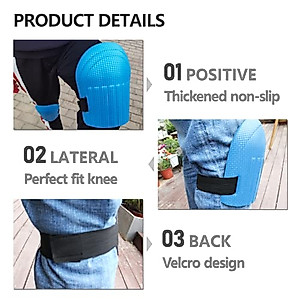 XINGJUHUI Gardening Knee Pads And Garden Gloves， Lightweight EVA Foam Kneeling Pads Suitable for Gardening, Housework, Flooring, And Basically Any Situation That Required To Be On Your Knees.