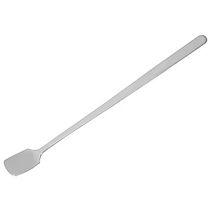 Candle Stirring Spoon, Long Mixing Spoon, Multifunction Stainless Steel Long Handle Bar Mixing Spoon Stirring Spoon for Coffee Tea Wax Candle(Square head 17CM spoon)