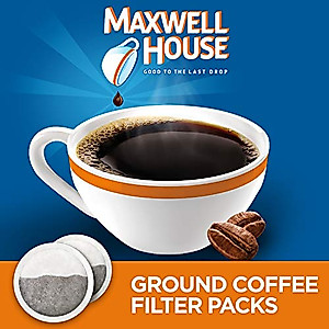 Maxwell House Original Medium Roast Ground Coffee Filter Packs (10 Filter Packs)