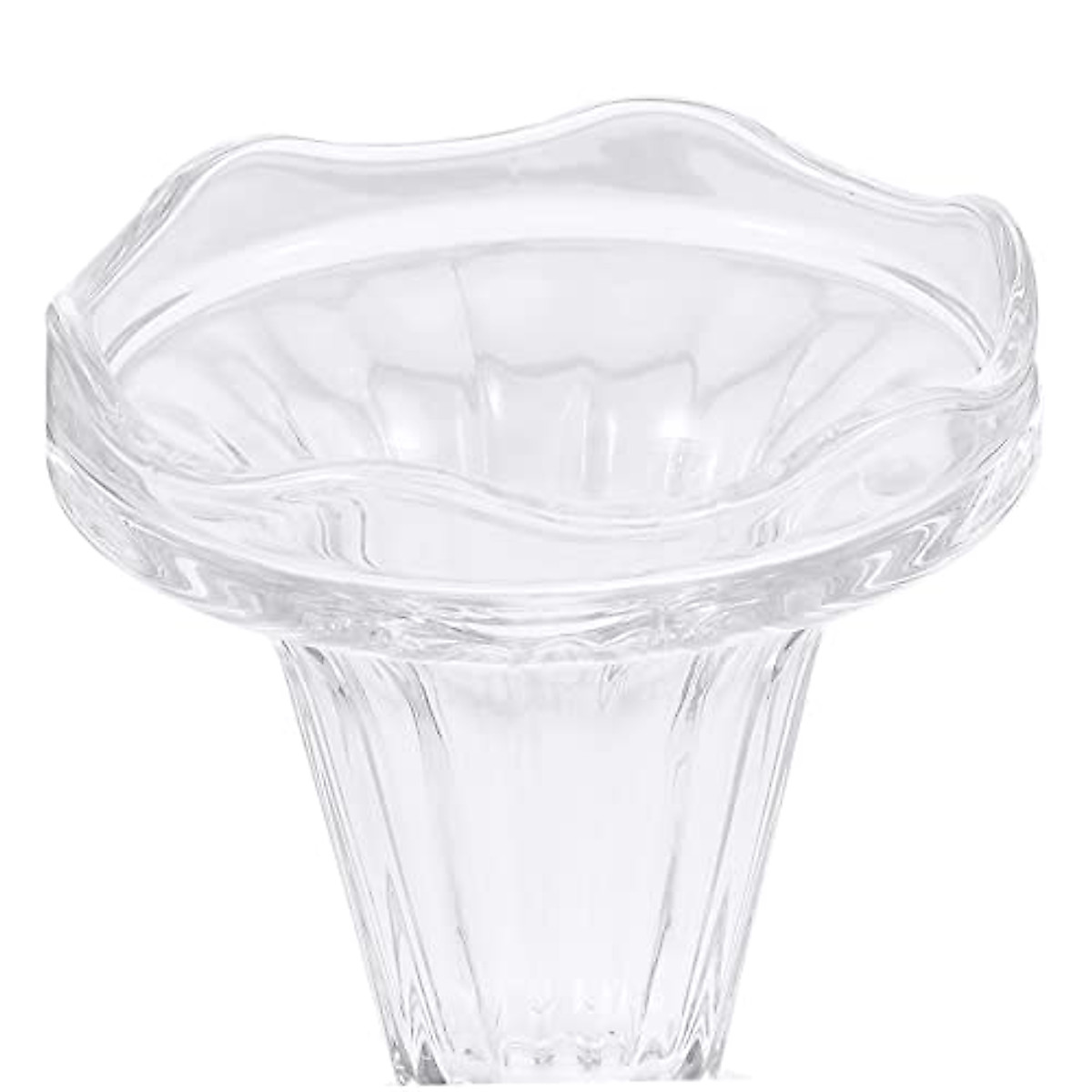 FELTECHELECTR Ice Cream Cup Cups for Clear Glass Cups Clear Dessert Plates Yogurt Dessert Cups Snack Cup Ice Cream Bowls Ice Cream Glasses Glass Ice Cream Dishes Footed Dessert Bowl