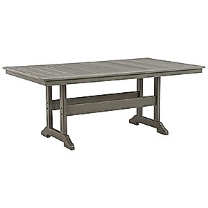 Signature Design by Ashley P802-625 Visola Dining Table, Gray