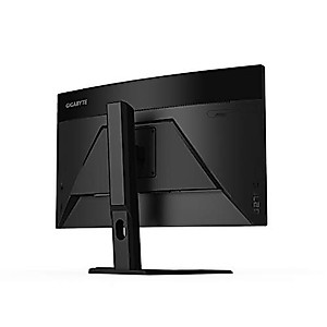 GIGABYTE G27QC 27" 165Hz 1440P Curved Gaming Monitor, 2560 x 1440 VA 1500R Display, 1ms (MPRT) Response Time, 92% DCI-P3, HDR Ready, FreeSync Premium, 1x Display Port 1.4