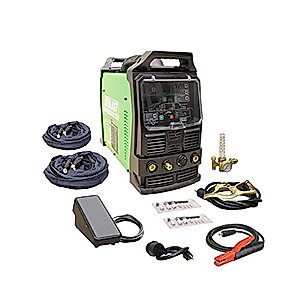2022 Everlast PowerTIG 210EXT 210amp Ac Dc Tig Stick Advance Pulse Welder 110/220 Volt Inverter-based IGBT Technology