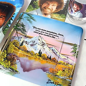 Bob Ross Party Supplies (Standard) Classic Happy Birthday Decorations, Graduation, Retirement, Art Party, 66 Piece Set, by Prime Party