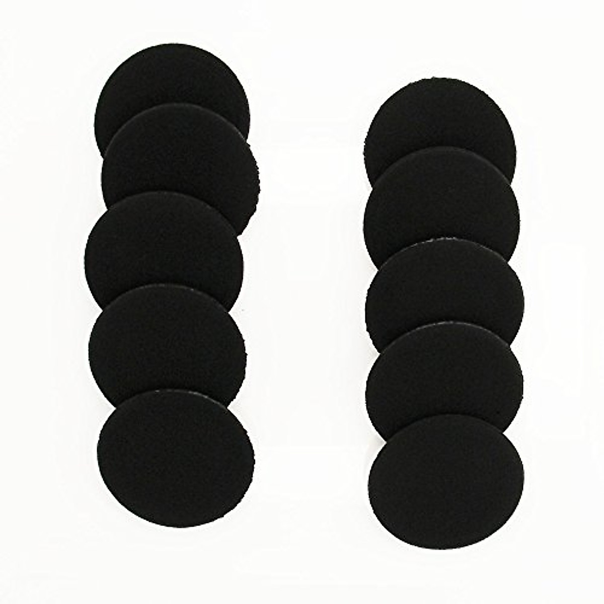 10 Pcs Replacement Sponge Cushions Ear Pads Cover Earpads Cups Pillow Compatible with Sony DR-G240 MDR-G52 Headset Headphones