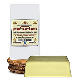 ANCIENT HEALTH REMEDIES Organic Shea, Cocoa, Mango Butter ULTIMATE BODY BUTTER Raw, Unrefined Skincare Ingredient for Homemade DIY Lotion Making, Baby Care and Hand Creams (USA) (2 LB)