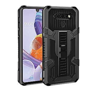 Compatible with Oppo Reno2 F Case,Built-in Kickstand Shockproof Protective Cover,Compatible with Oppo Reno2 F Case 2 in 1 Phone Case Cover HEI