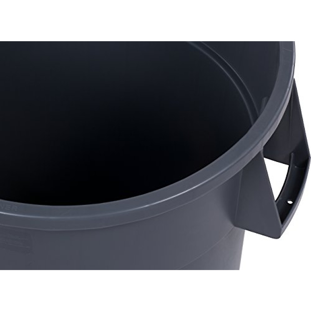 Carlisle FoodService Products 34104423 Bronco Round Waste Container Only, 44 Gallon, Gray
