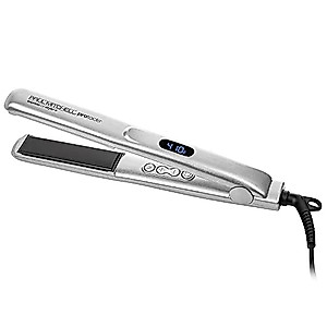 Paul Mitchell Pro Tools Express Ion Style+ 1" Ceramic Flat Iron, Adjustable Heat Settings, For Straightening + Curling